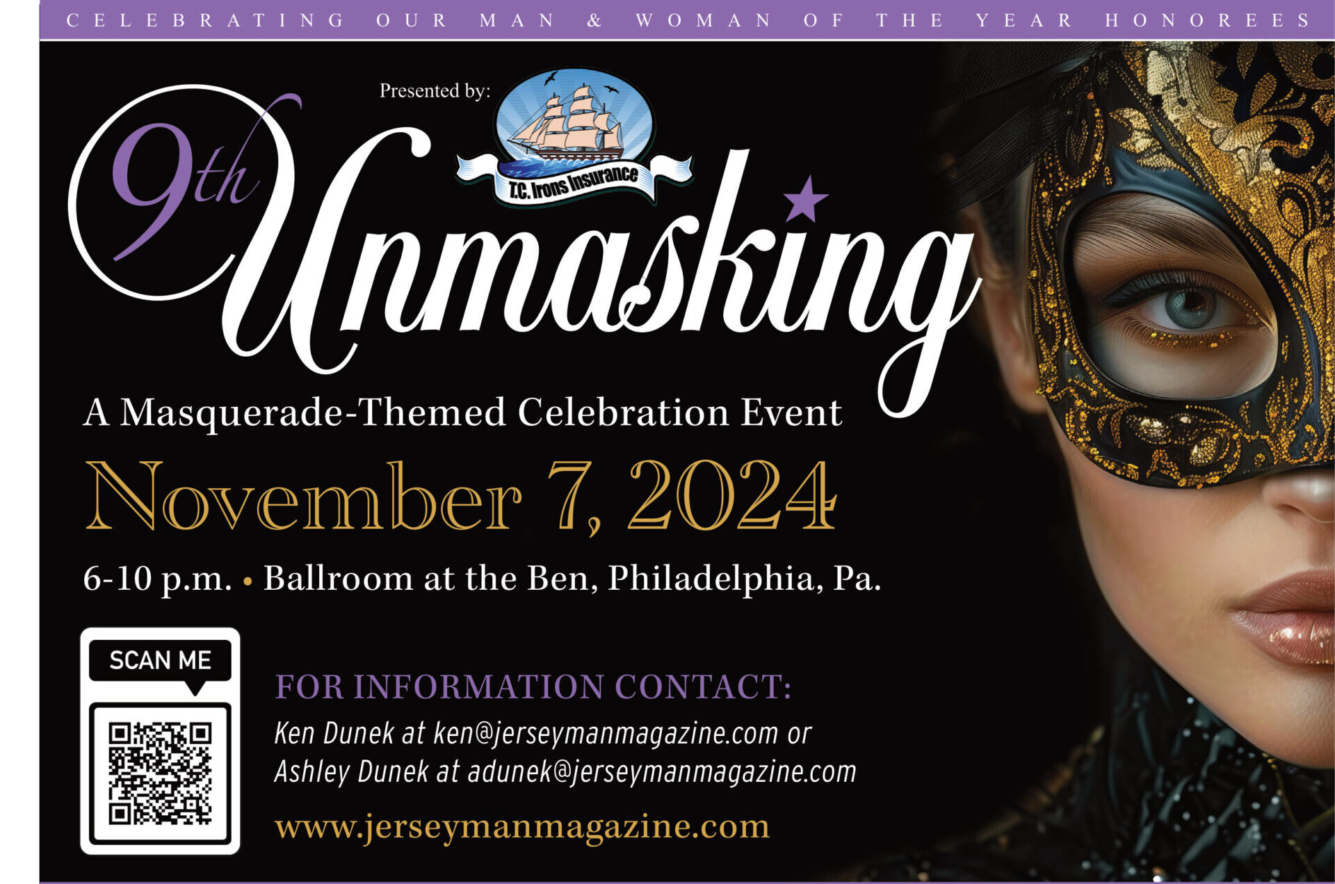 9th Annual Unmasking | JerseyMan Magazine